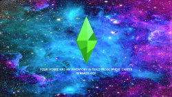 Stars Galaxy loading screen background - The Sims 4 Catalog