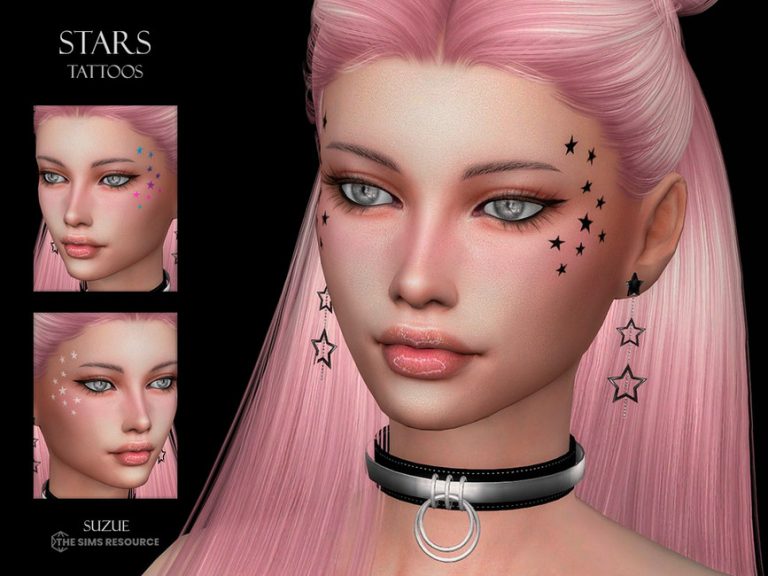 Stars Tattoos N21 - The Sims 4 Catalog