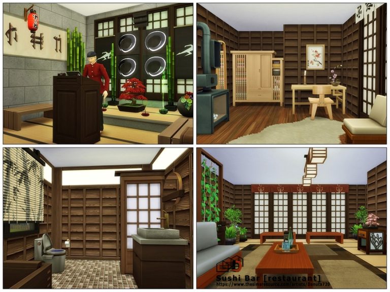 Sushi Bar [restaurant] - The Sims 4 Catalog
