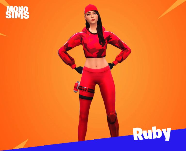 Fortnite Ruby Sims - The Sims 4 Catalog