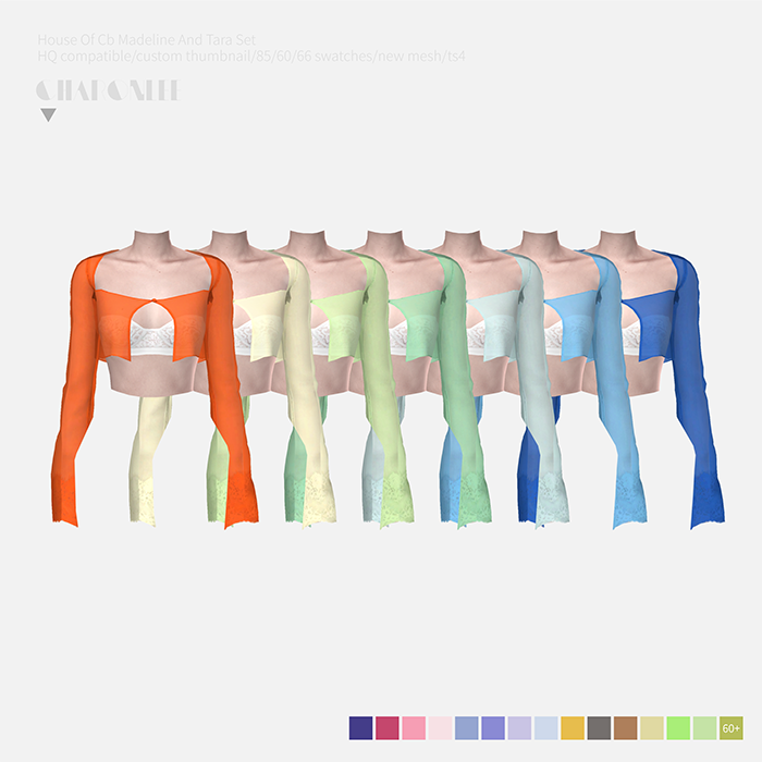 【CHARONLEE】House Of Cb Madeline And Tara Set - The Sims 4 Catalog
