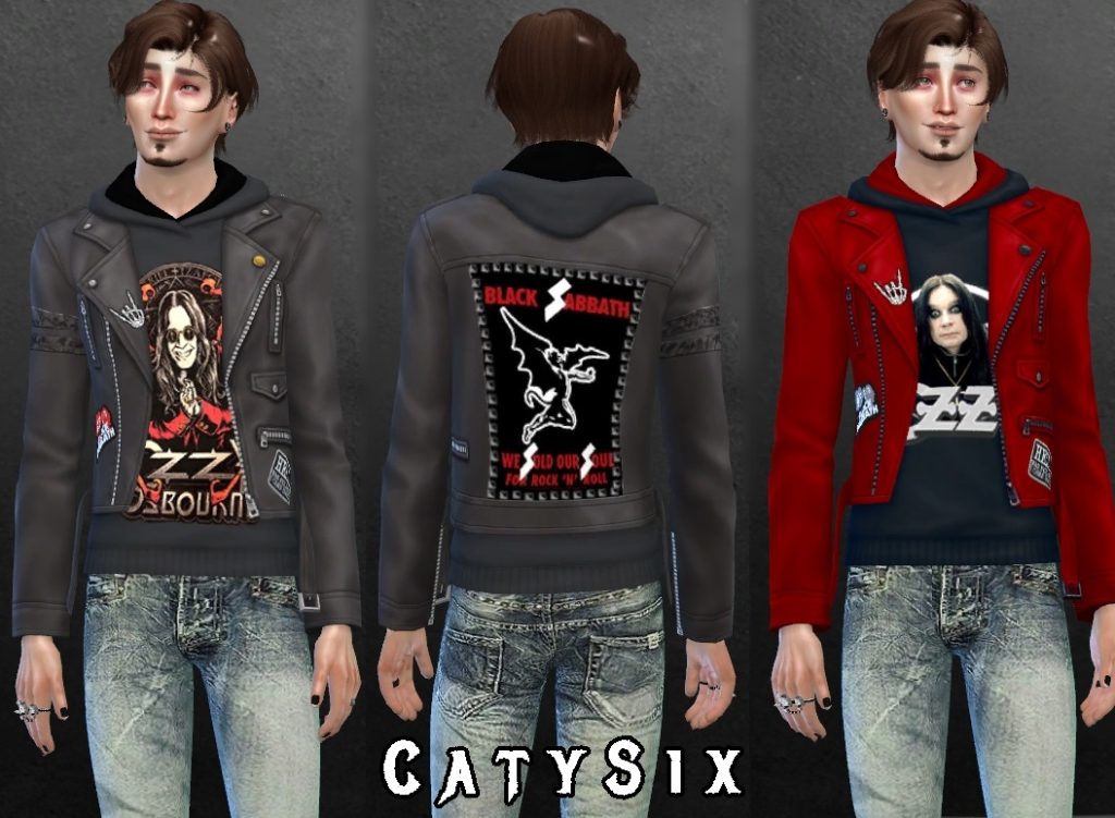 Rebel Wear V1 (M) - The Sims 4 Catalog
