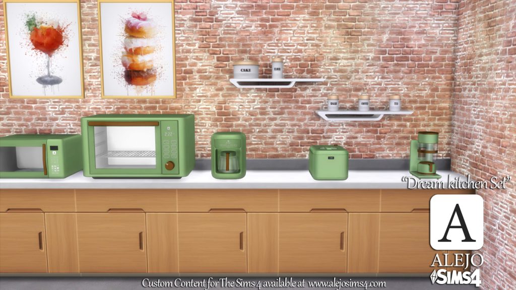 Dream kitchen set - The Sims 4 Catalog