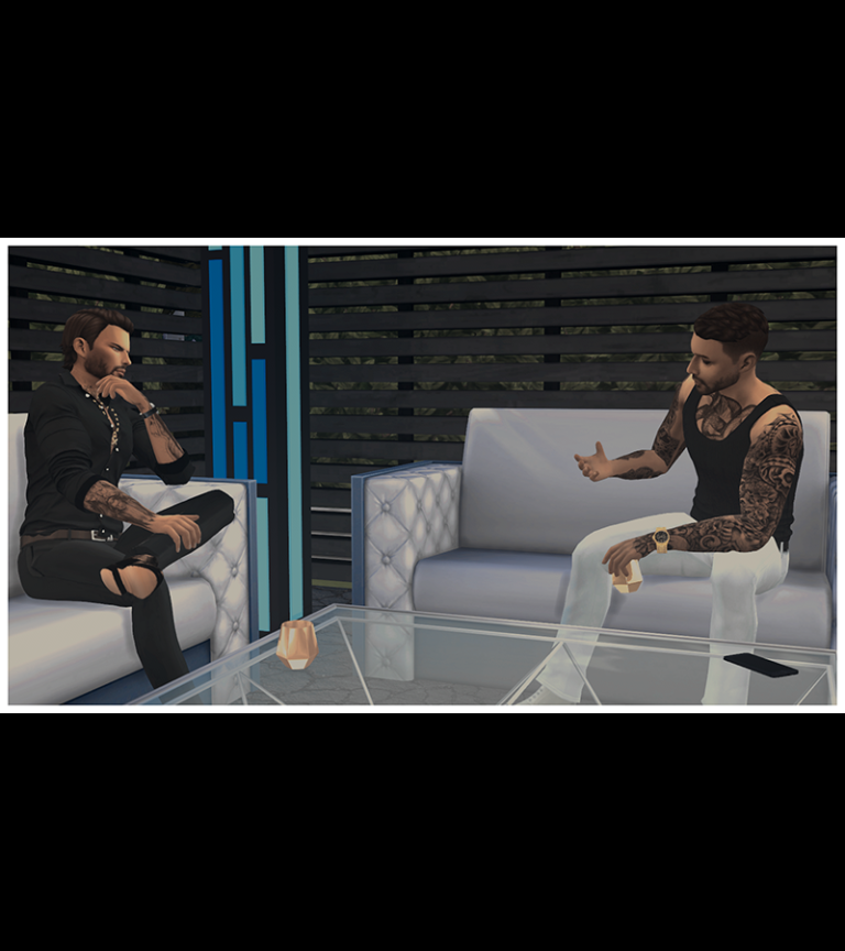 Sit and chat poses 2 - The Sims 4 Catalog