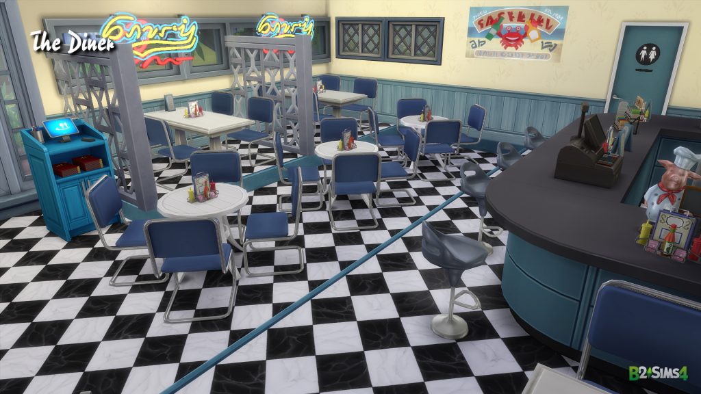 The Bayside Diner & Surf Club - The Sims 4 Catalog