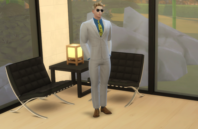 Nanami Kento suit jacket - The Sims 4 Catalog