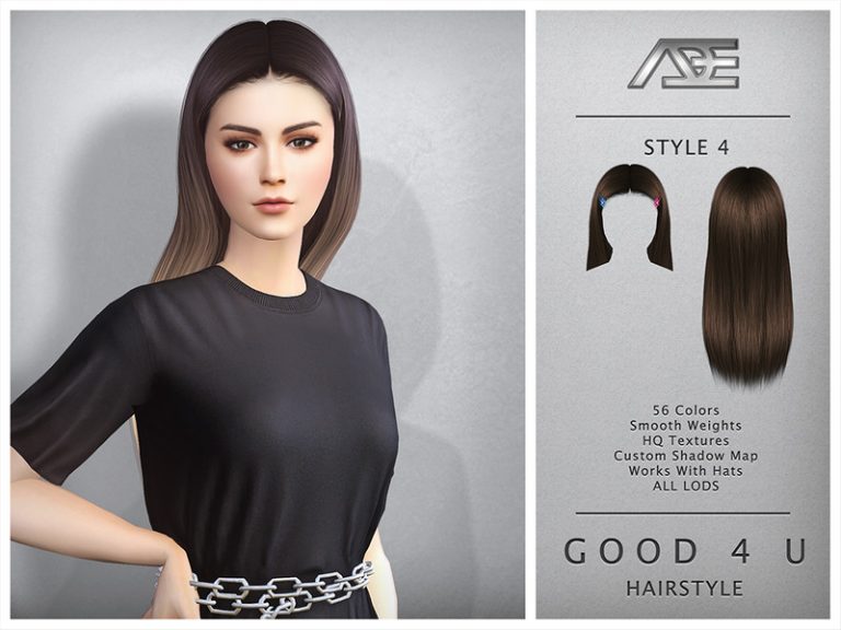 Good 4 U - Style 4 (Hairstyle) - The Sims 4 Catalog