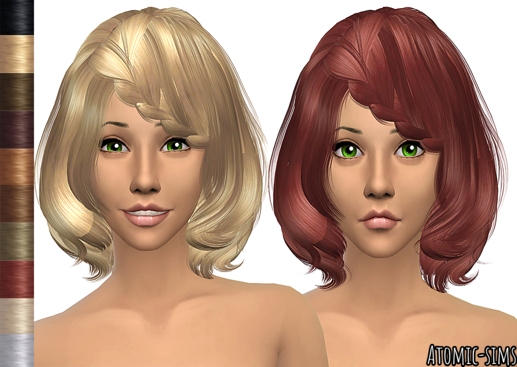Peggyzone hairmesh 8138 Peggyed v1 retexture - The Sims 4 Catalog