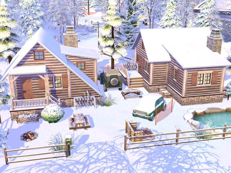 Ski Cabins - no CC - The Sims 4 Catalog