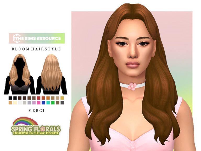 Bloom Hairstyle - The Sims 4 Catalog