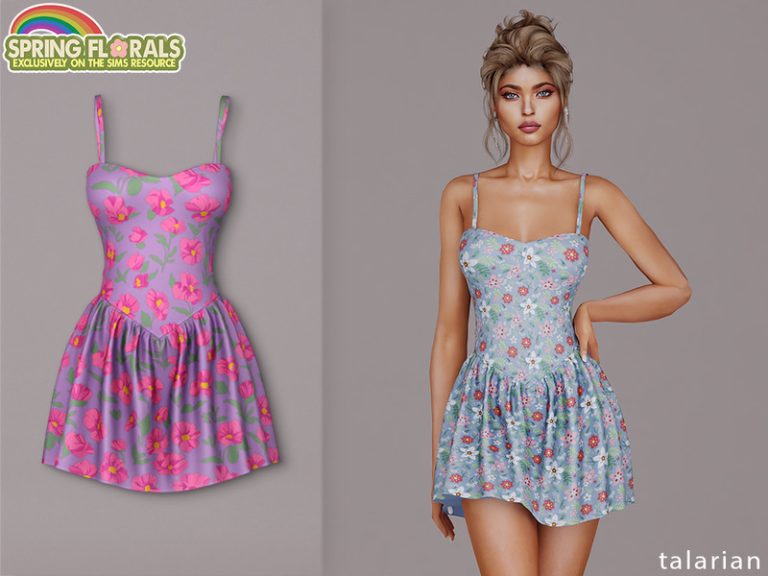 Jocelyn Dress - The Sims 4 Catalog