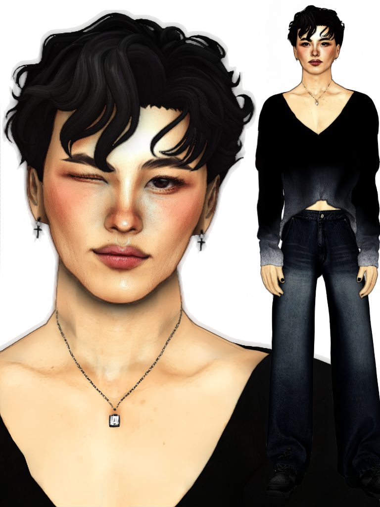 Shin | Male sim dump | Asian sims - The Sims 4 Catalog